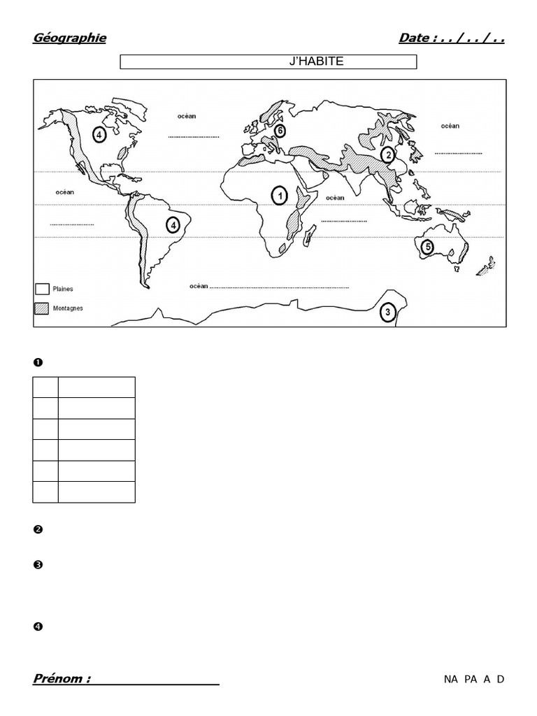Découverte des continents et océans | PDF
