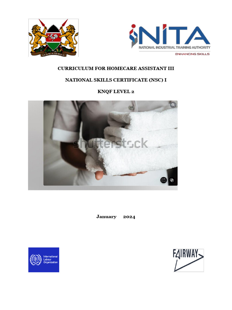 Abridged Final Homecare Level 2curriculum | PDF | Educational Assessment | Curriculum