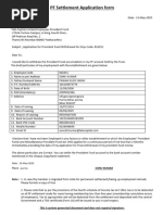 PF Undertaking Form | PDF