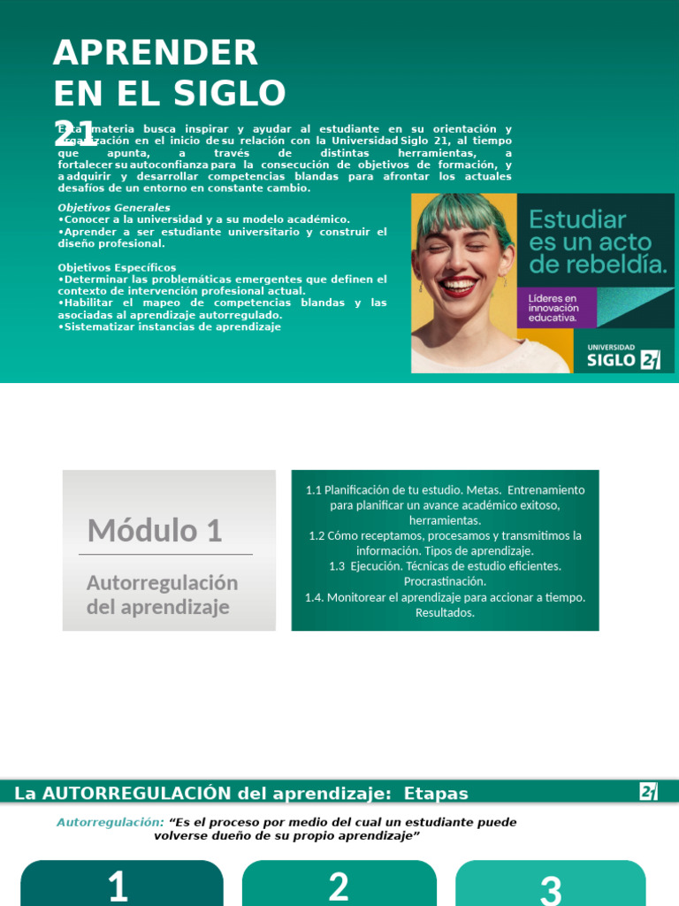 Repaso Módulo N° 1 y N° 2 - Aprender en el Siglo 21-2 (1) | PDF | Las emociones | Estrés (biología)