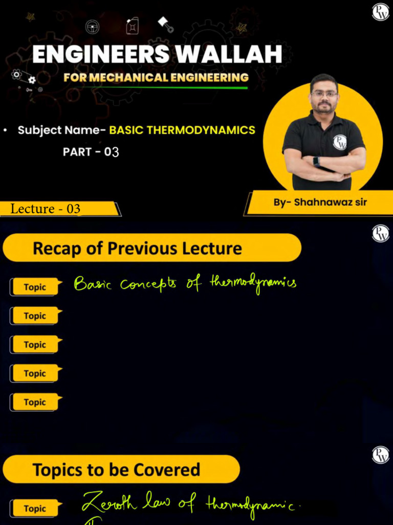 Basic Thermodynamics 3 | PDF