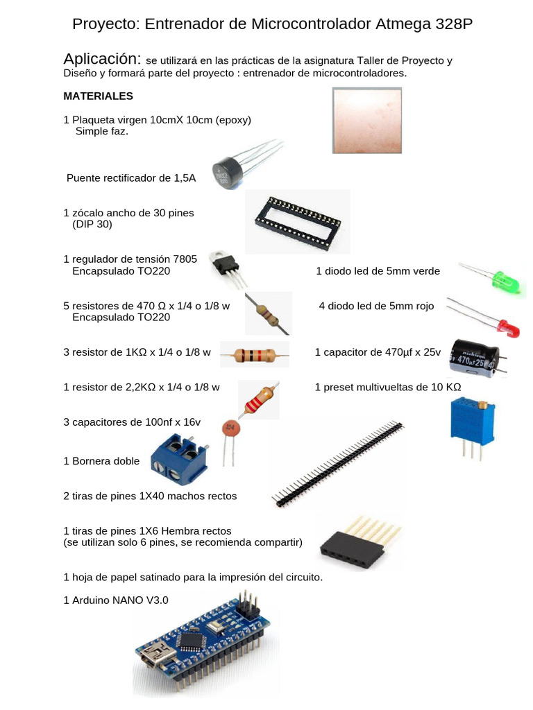 Plaqueta Atmega328P 2024 V9 | PDF