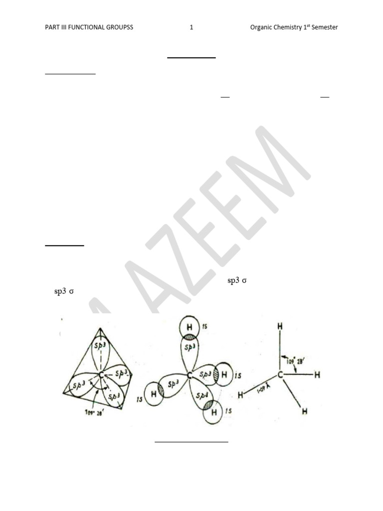 Understanding Alkanes in Organic Chemistry | PDF | Alkane | Hydrocarbons