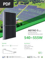 (ASTRONERGY) Datasheet - ASTRO N5 - 560 - 580 N-TYPE - MONOFACIAL | PDF ...