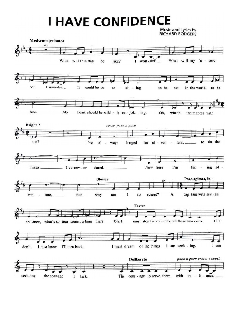 11 I Have Confidence | PDF