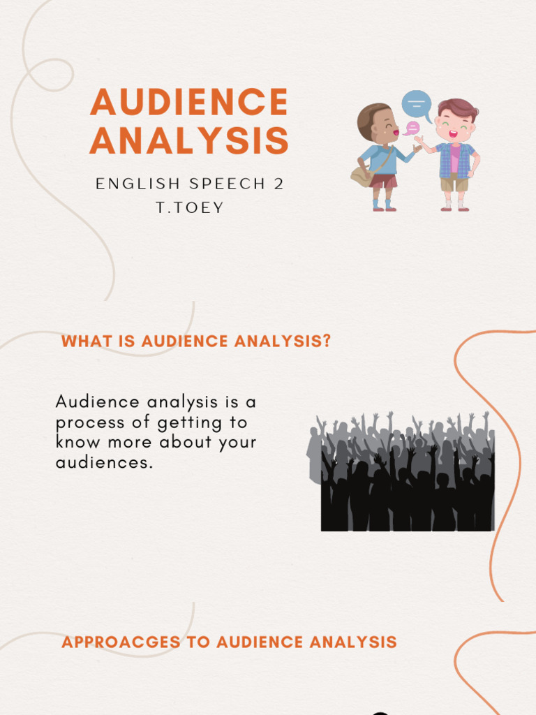 SPM5-4.Audience Analysis | PDF