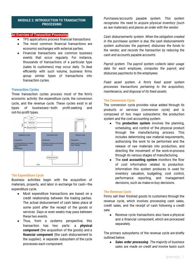 1019 - 2. Introduction To Transaction Processing | PDF | Databases | Computing