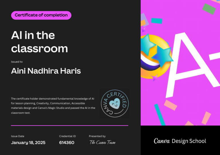 AI in The Classroom Canva | PDF