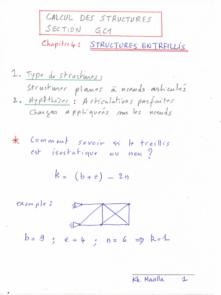 STR Treillis SCAN Students | PDF