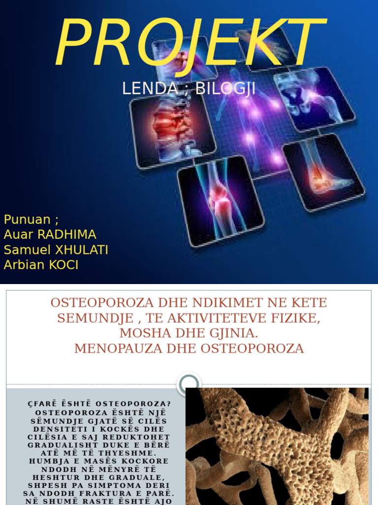 Projekt Biologji | PDF