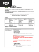 2025 BSTD Grade 10 Atp | PDF | Swot Analysis | Business