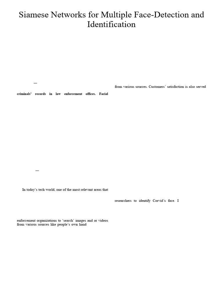 340-Siamese Networks For Multiple Face-Detection and Identification | PDF | Deep Learning ...