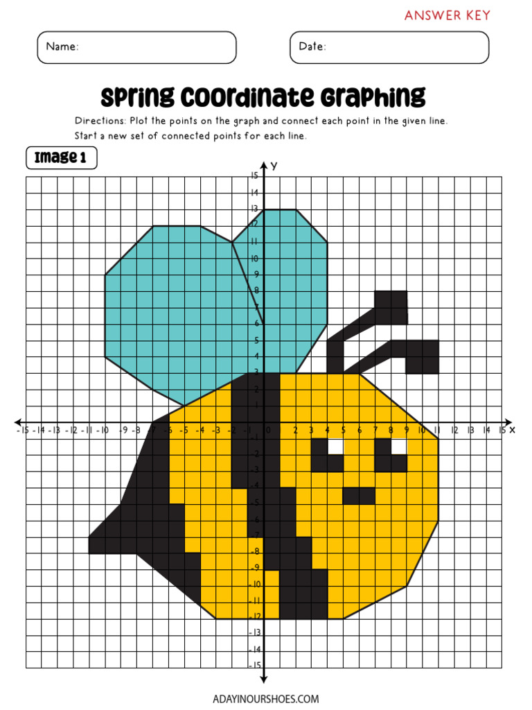 Spring Coordinate Graphing | PDF