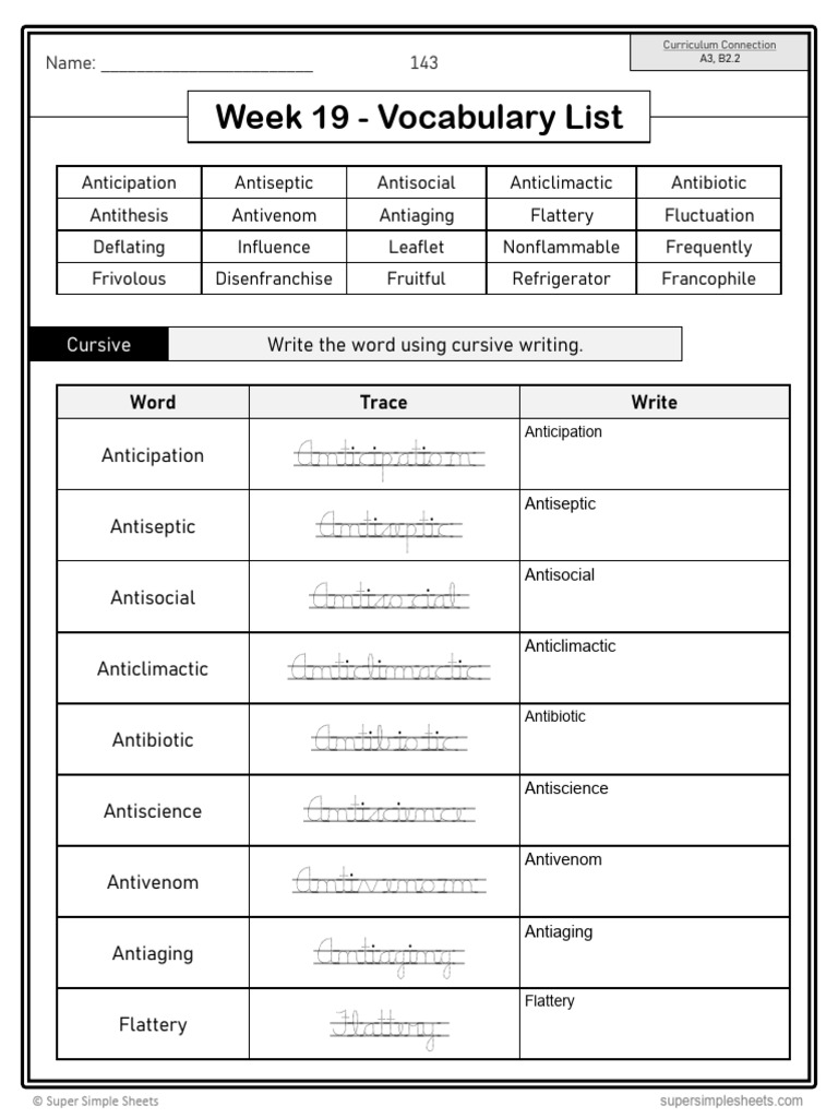Jakub Kosla - Grade 8 Week 19 Vocab Package | PDF | Linguistics