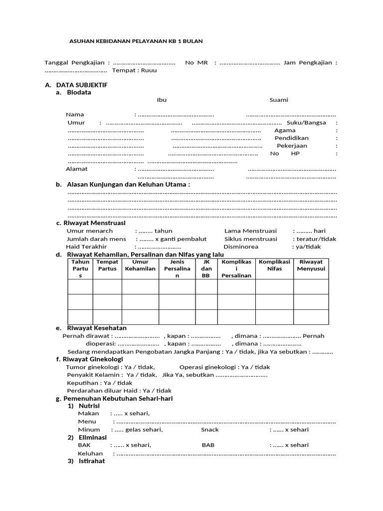 Format SOAP KB | PDF