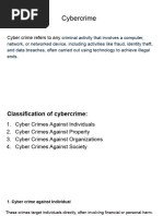 Cybercrime India Expanded Presentation | PDF | Cybercrime | Computer ...