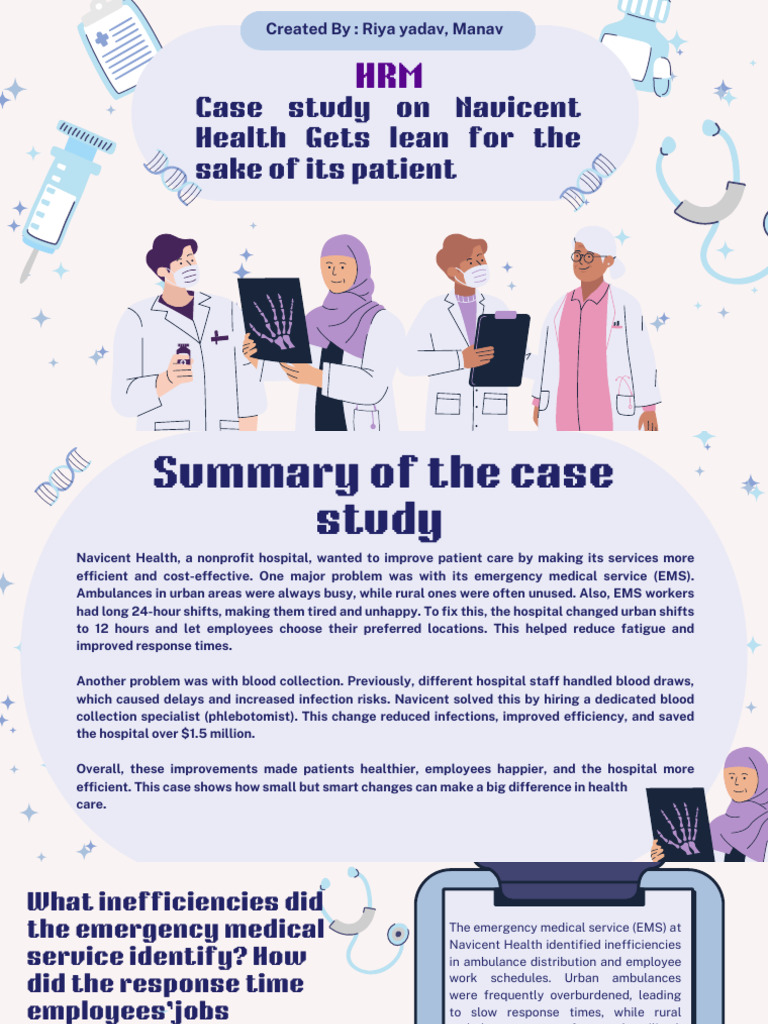 Navicent Health Case Study: EMS Efficiency Improvements | PDF ...
