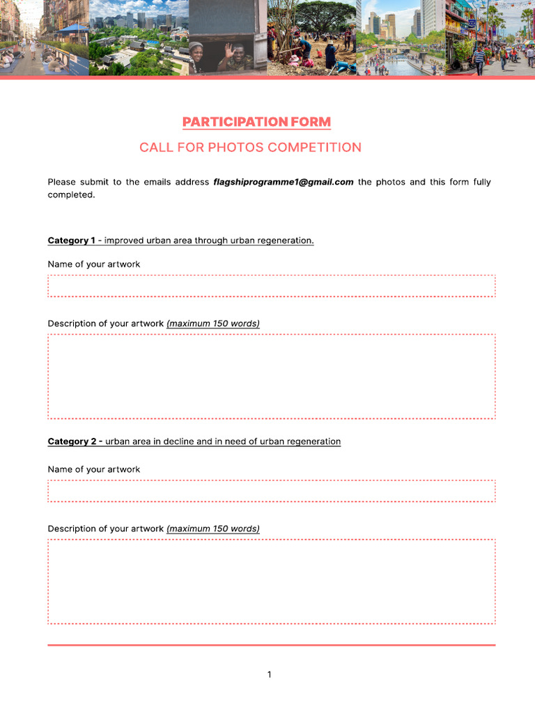 Participation Form | PDF