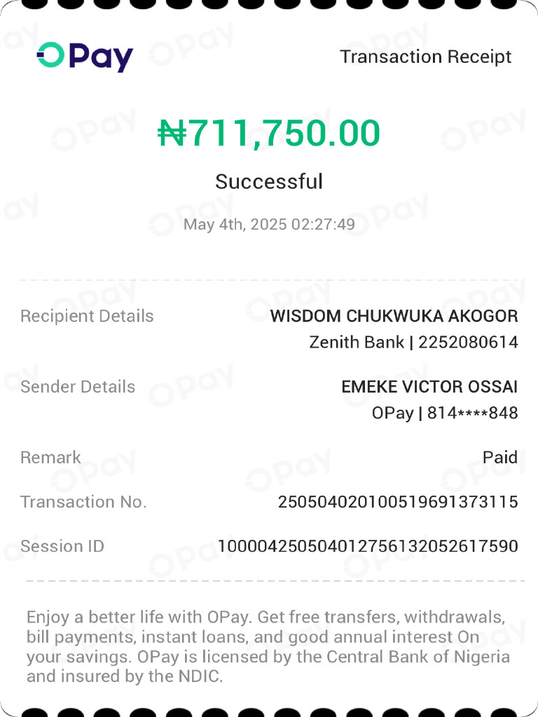 Transaction Receipt-250504020100519691373115 | PDF