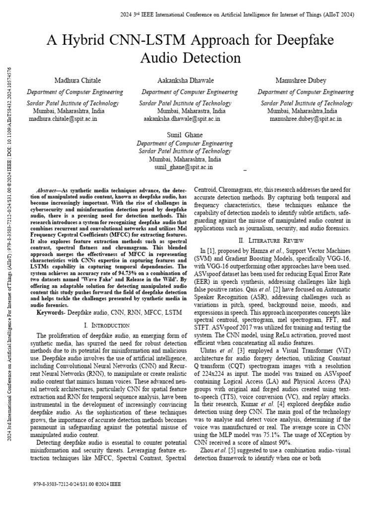 Base Paper 1 (Hybrid Approach) | PDF | Spectral Density | Deep Learning