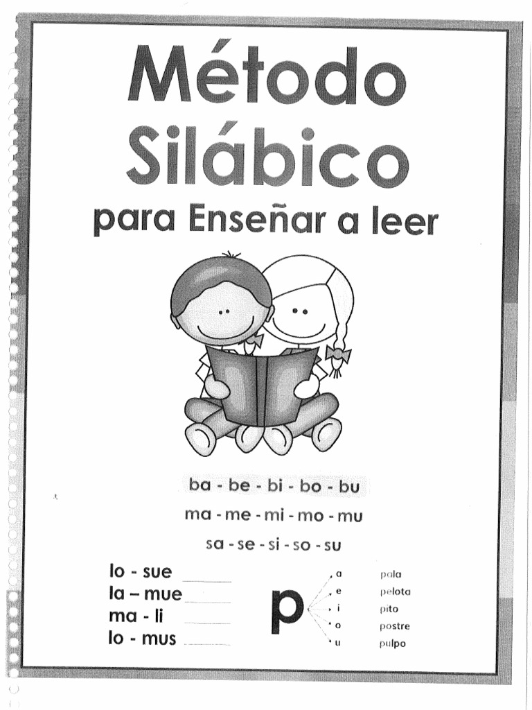 Metodo Silabico para Enseñar A Leer | PDF