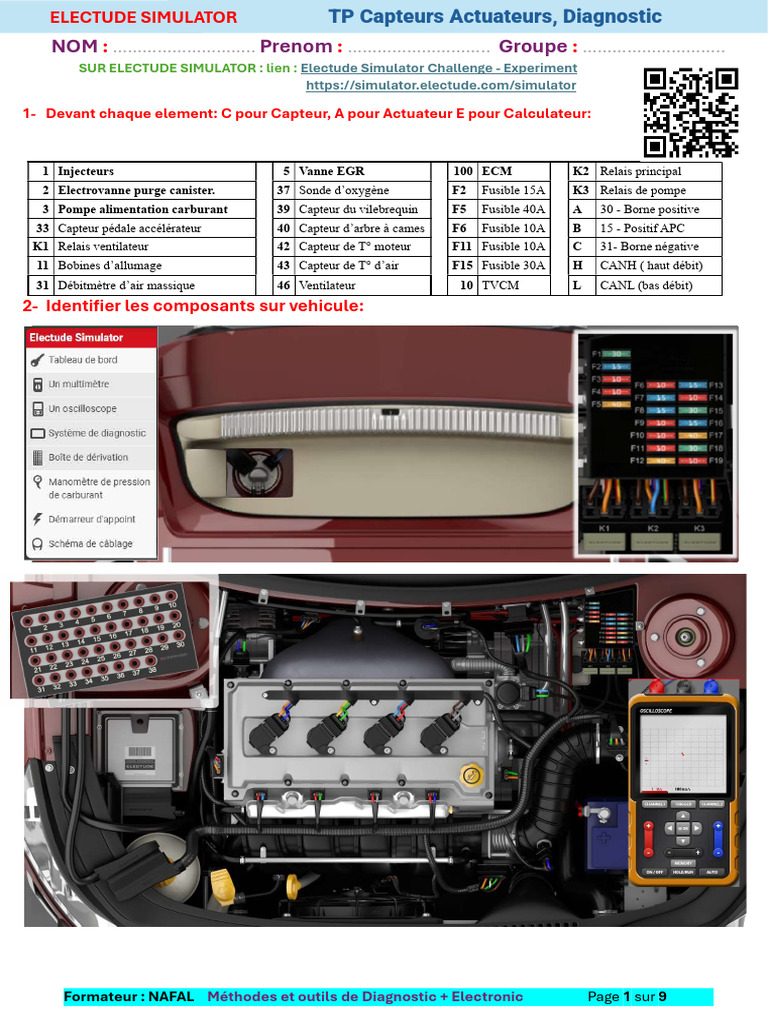 TP Capteurs Actionneurs Electude | PDF