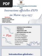 Didactique de l'EPS au Maroc | PDF | Pédagogie | Éducation physique