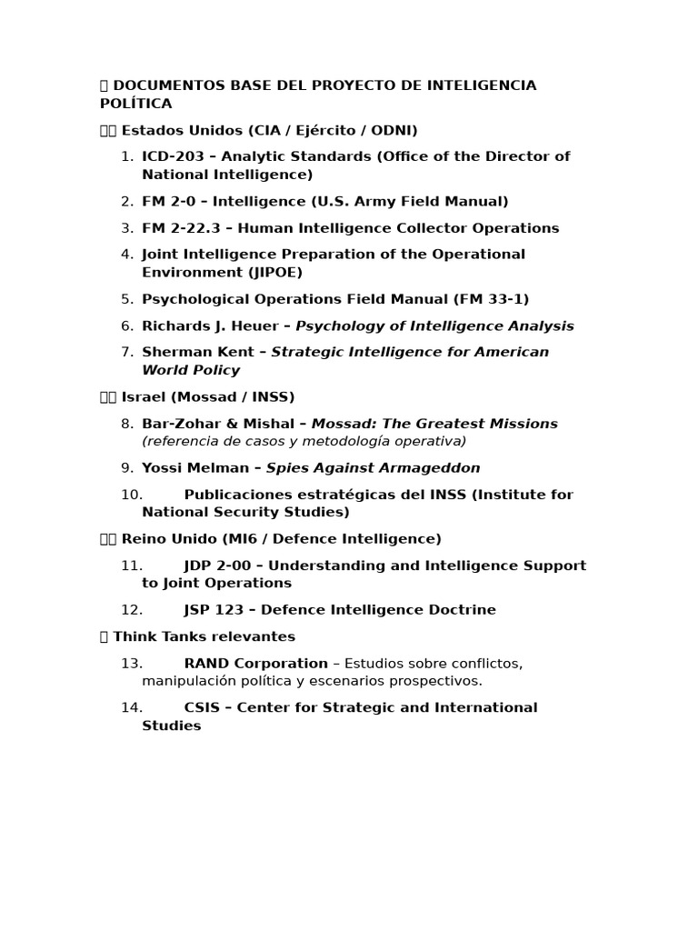 Otros Documentos de Referencia | PDF