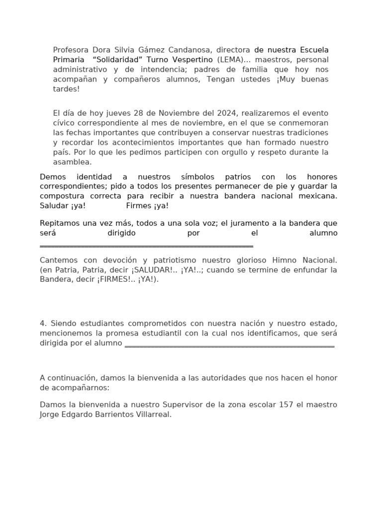 Programa Asamblea Noviembre | PDF | revolución mejicana | México