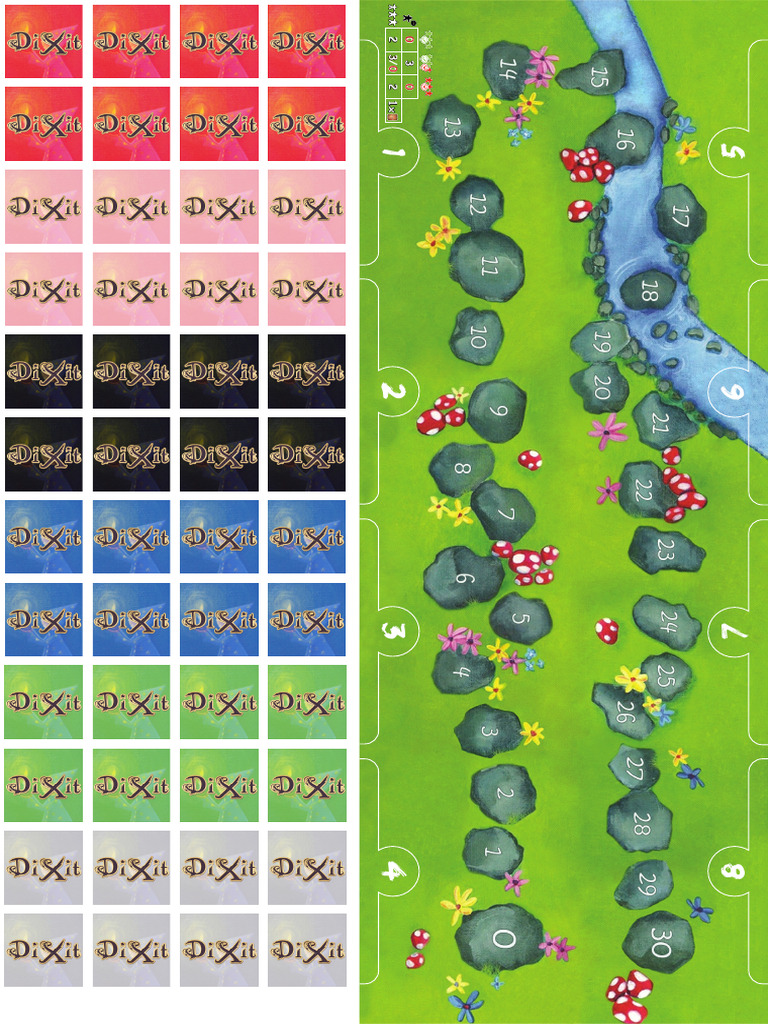 Dixit Board and Piecis PDF | PDF