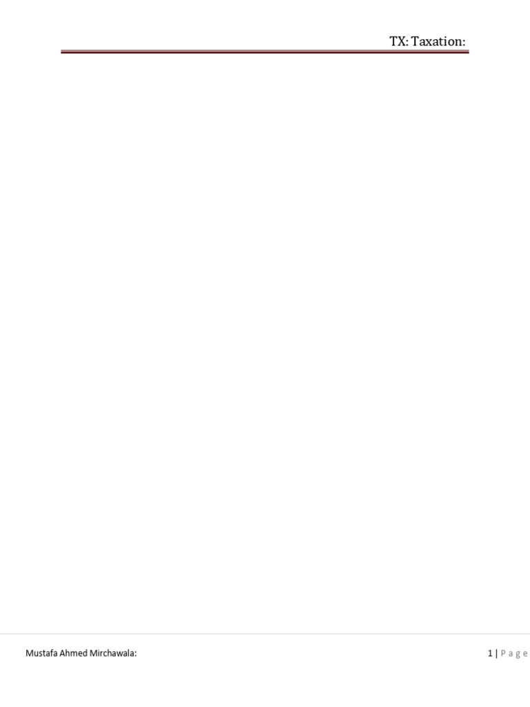 F6 MHA Handout | PDF | Taxes | Leasehold Estate