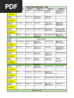 GP June Exam Grade 12 Timetable 2025 | PDF