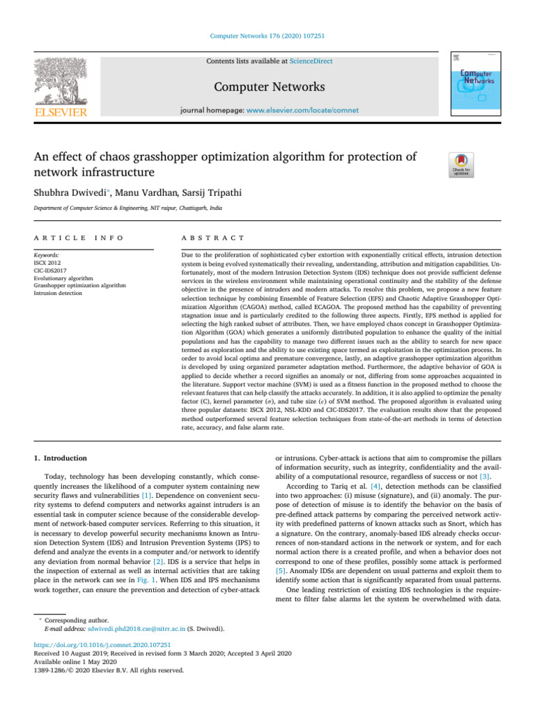 Paper 8 | PDF | Mathematical Optimization | Support Vector Machine