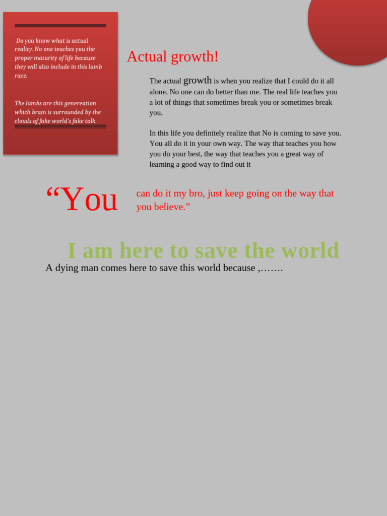 Actual Growth | PDF