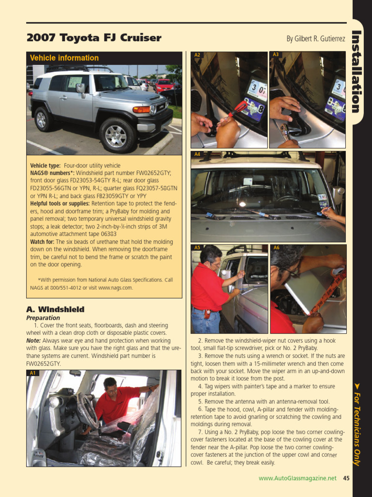 FJ Cruiser Door Panel Removal Guide | PDF | Electrical Connector | Door