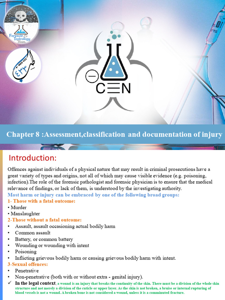 Chapter 8 - Assessment of Injury | PDF | Traumatology | Injury