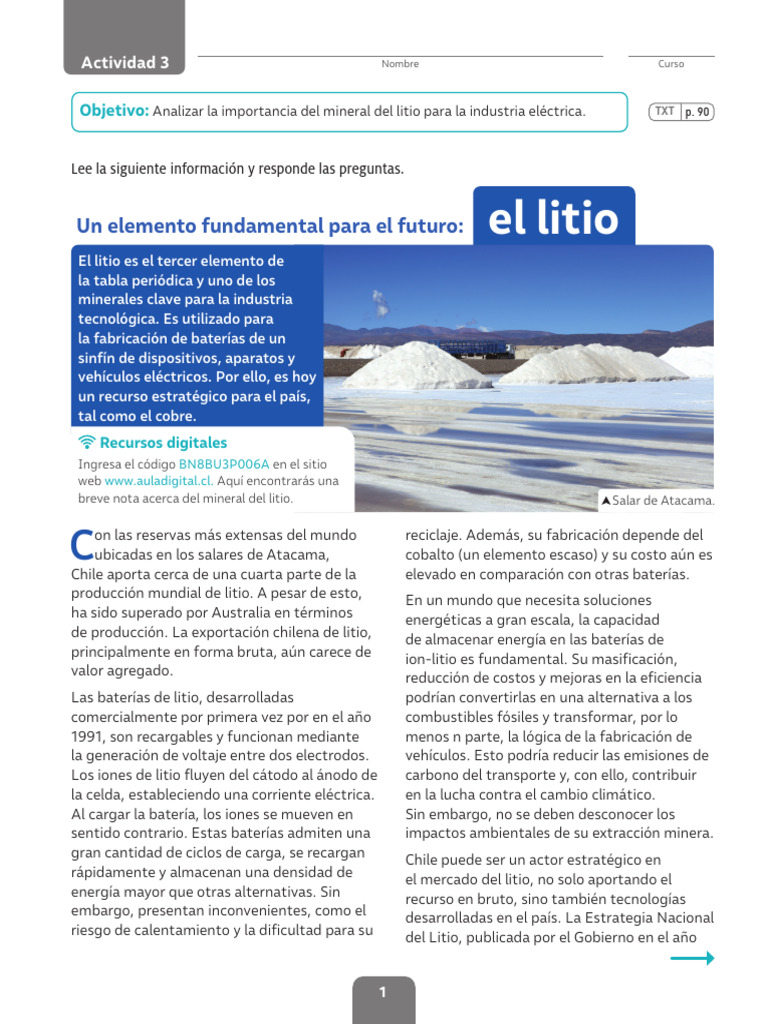 Bda U3 Act 03 | PDF | Batería de iones de litio