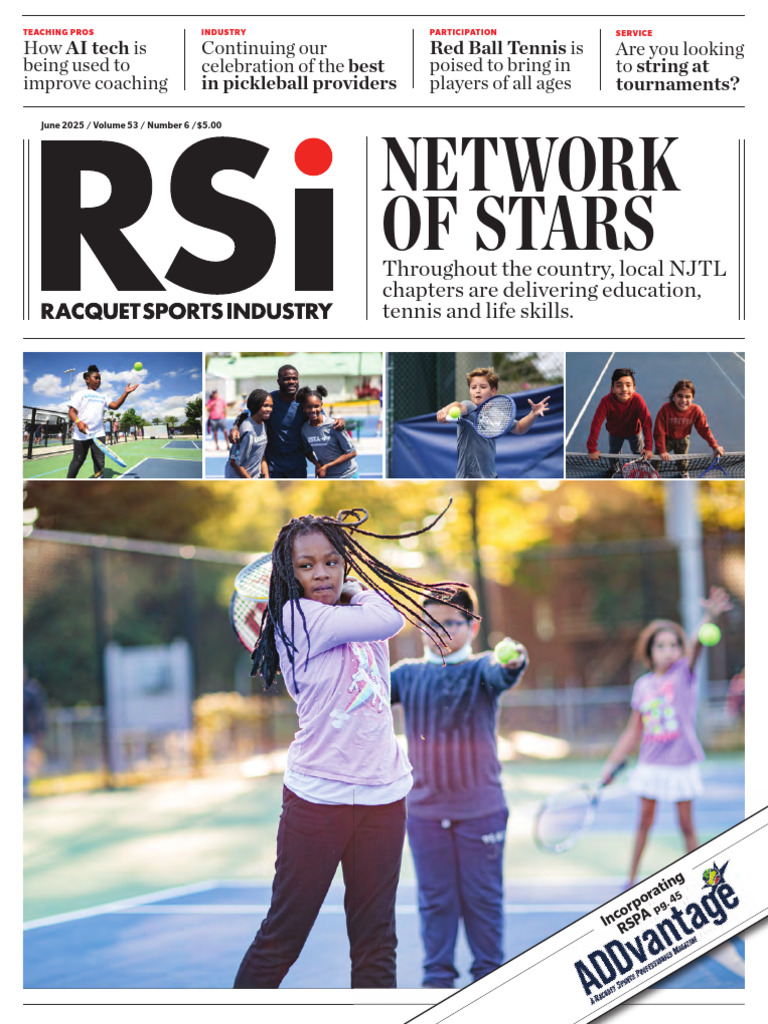 '25 June Racquet Sports Industry Magazine | PDF