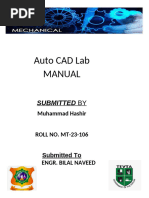 Autocad Manual | PDF