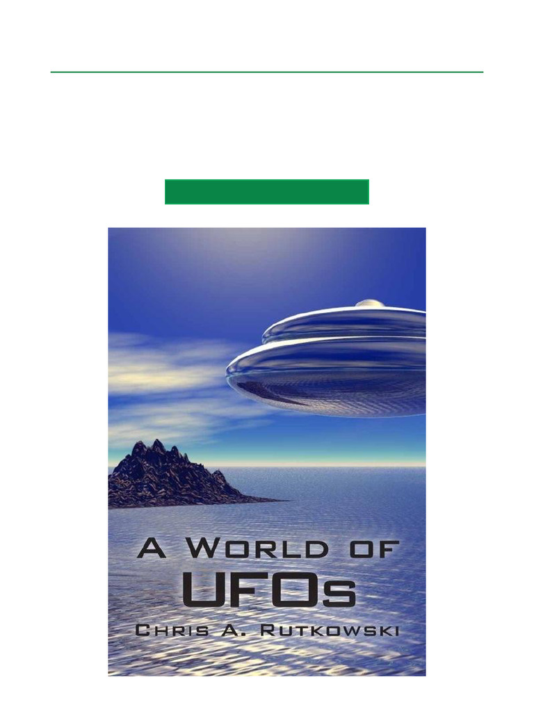 Breakthrough Read A World of UFOs Chapter-by-Chapter Download | PDF