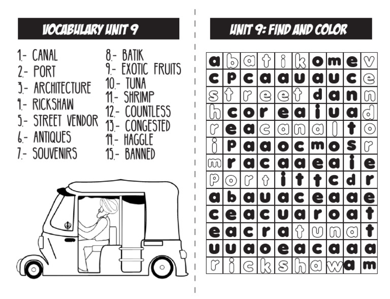 Vocabulary UNIT 9 | PDF