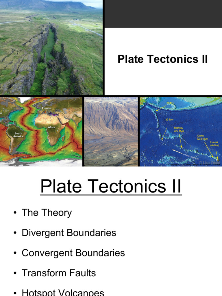 Lecture 4 - Plate Tectonics II - The Theory | PDF | Plate Tectonics | Rift