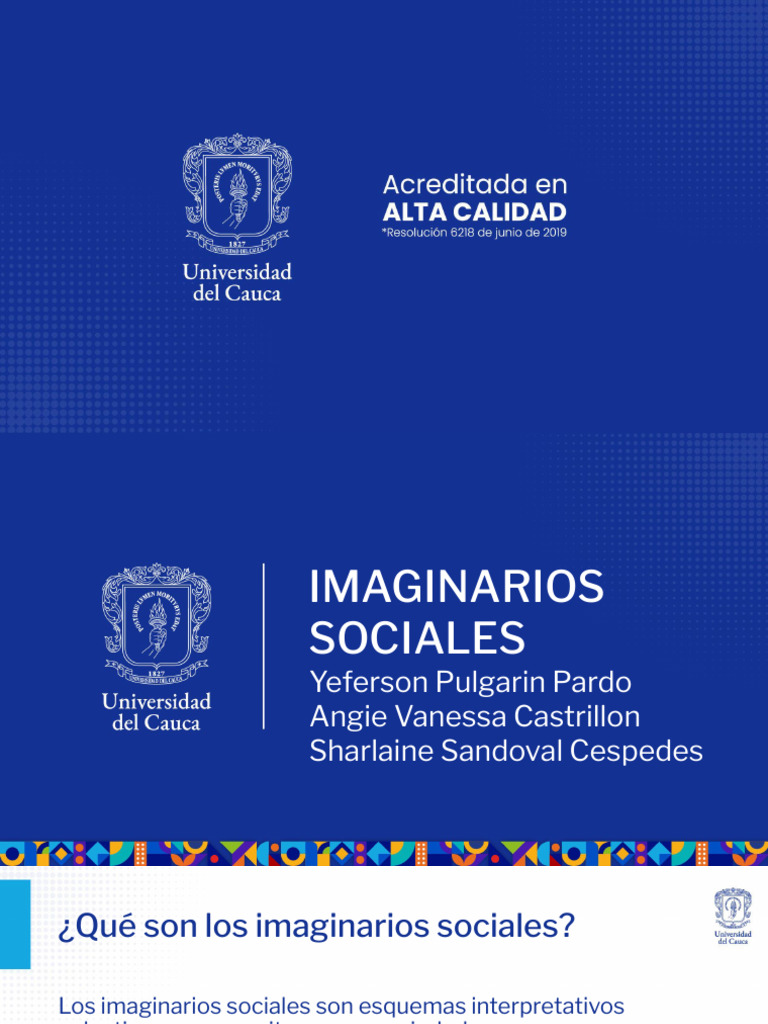 Imaginarios Sociales-1 | PDF | Sociología | Sociedad