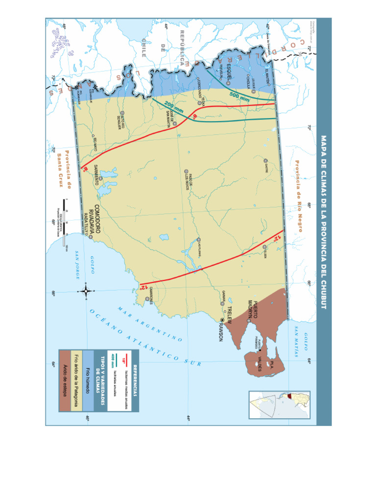 Mapas de Chubut _ Mapoteca (2) | PDF