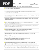 Unit 10 AP Calculus BC Review | PDF | Tangent | Line (Geometry)