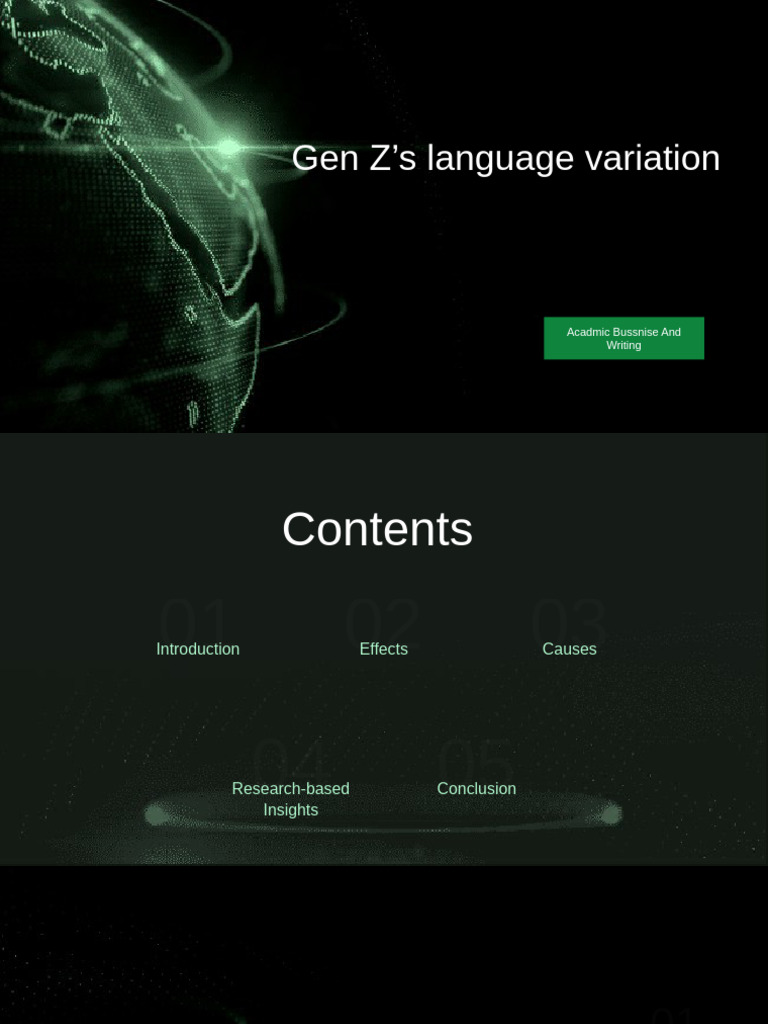 Gen Z Language Trends and Impact | PDF | Communication | Multilingualism