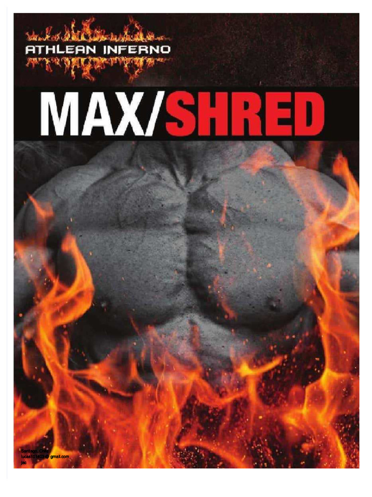 PDF Inferno Max Shred Plan Compress | PDF | Strength Training | Physical Exercise