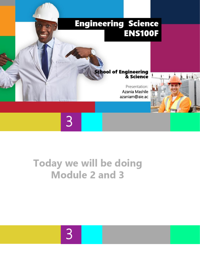 Engineering Science ENS100F | PDF