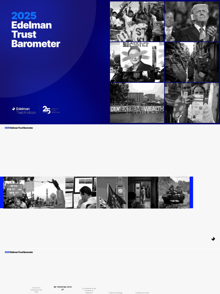 2025 Edelman Trust Barometer Argentina | PDF | Margen de error