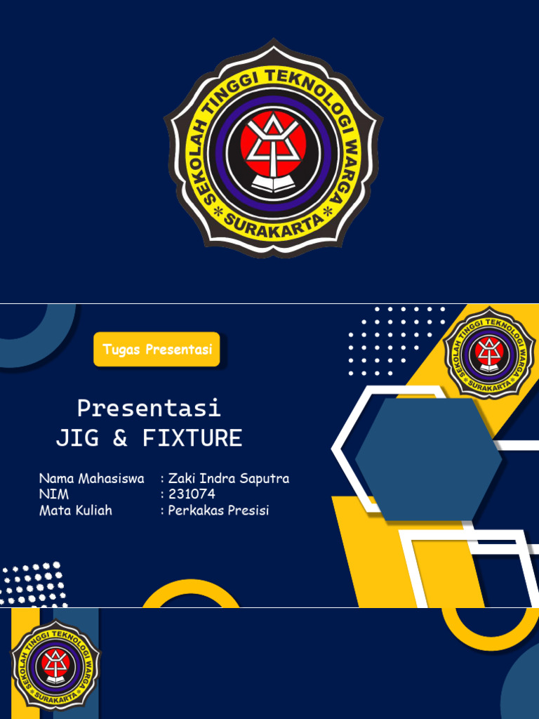 ZAKI INDRA SAPUTRA 231074 (Perkakas Presisi) | PDF